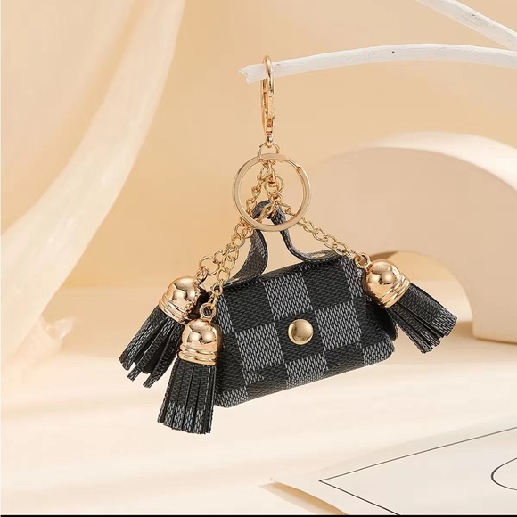 Accessories | Cute Imitation Bag Tassel Keyring Charms Keychain Fashion ...